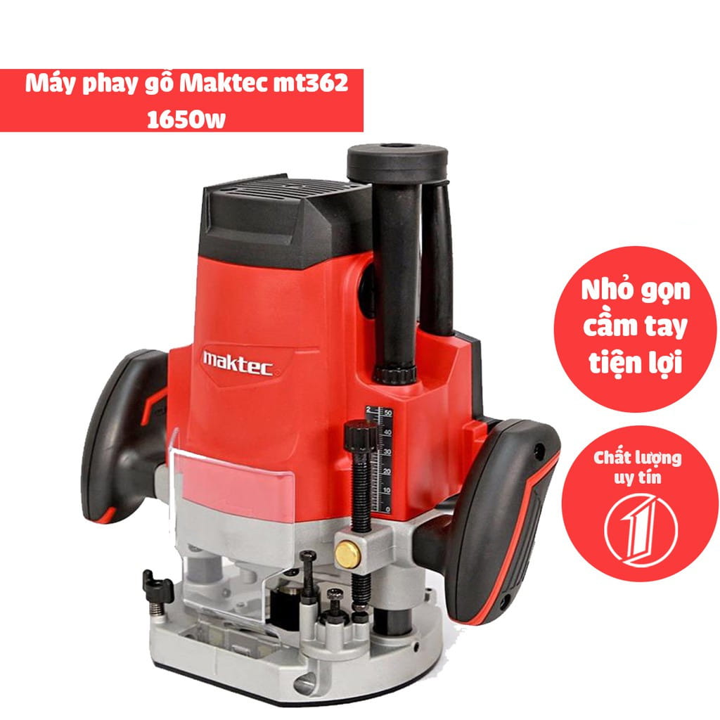 Máy gỗ phay MT362 1650W – máy phay gỗ công suất lớn